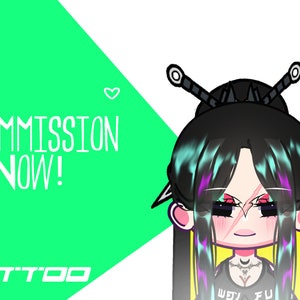 Custom Head Shot Live2d Vtuber Model | Gacha Chibi Model | Ready to Be ...