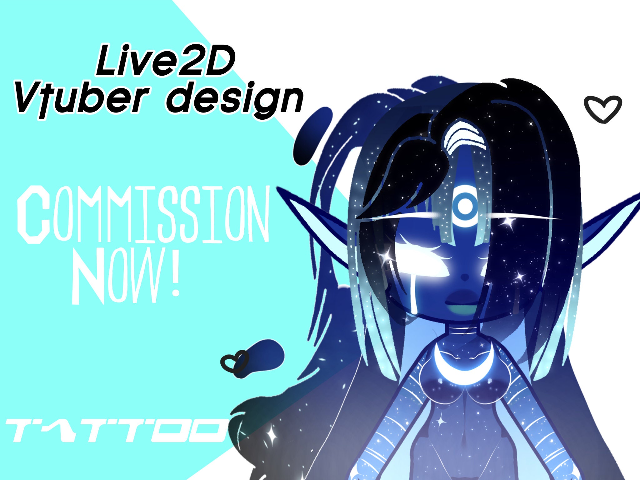 Custom Half Body Live2d Vtuber Model | Gacha Chibi Model | Ready to Be ...