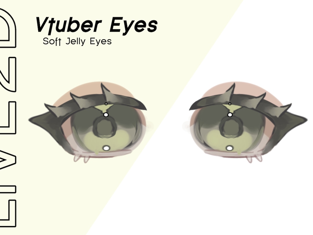 Vtuber Eye Jelly Texture | for Vtubing Virtual Streaming | Live 2d ...
