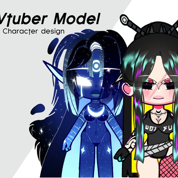 Vtuber Commission - Etsy