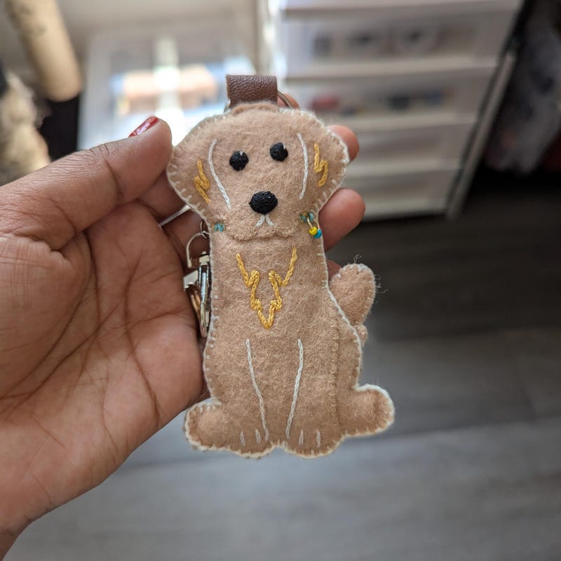 Felt Keychain - Etsy