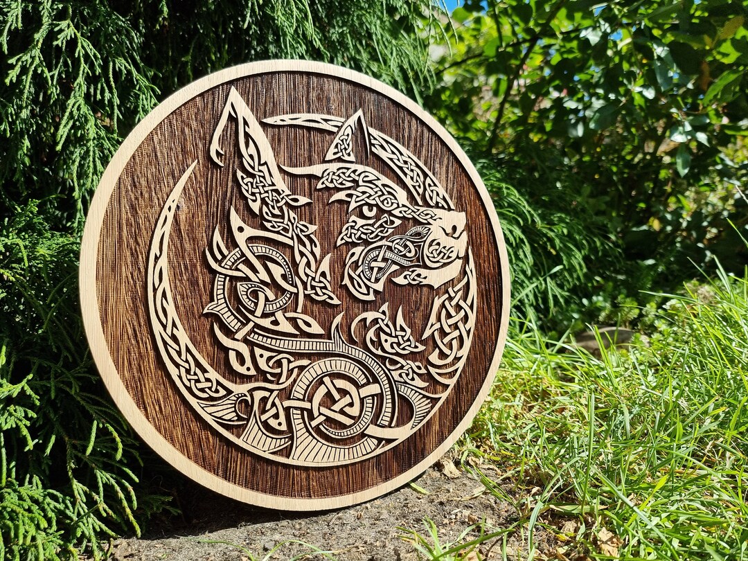 Simple Alpha Wolf, Viking Mythology, Runes, Elder Futhark, Viking ...