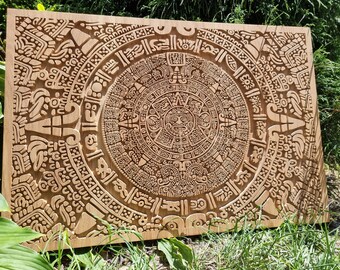 Aztec Sun Stone | Etsy