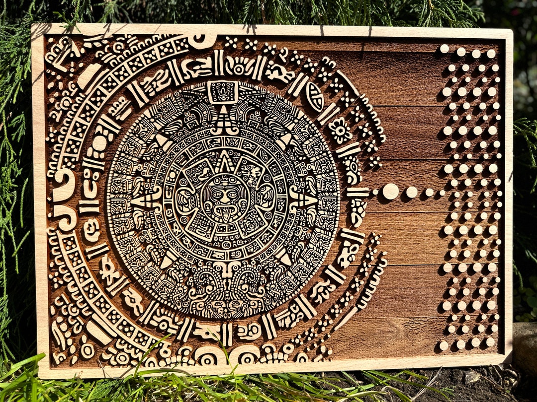 Mayan Calendar, Aztec Calendar, Aztec Sun Stone, Piedra Del Sol ...