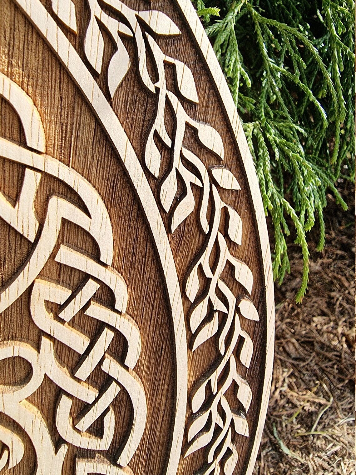 Holz Gebrannt Yggdrasil Lebensbaum Wikinger Mythologie | Etsy