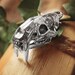 Smilodon Sabertooth Tiger Skull Pendant Massive Silver 925, Prehistoric ...
