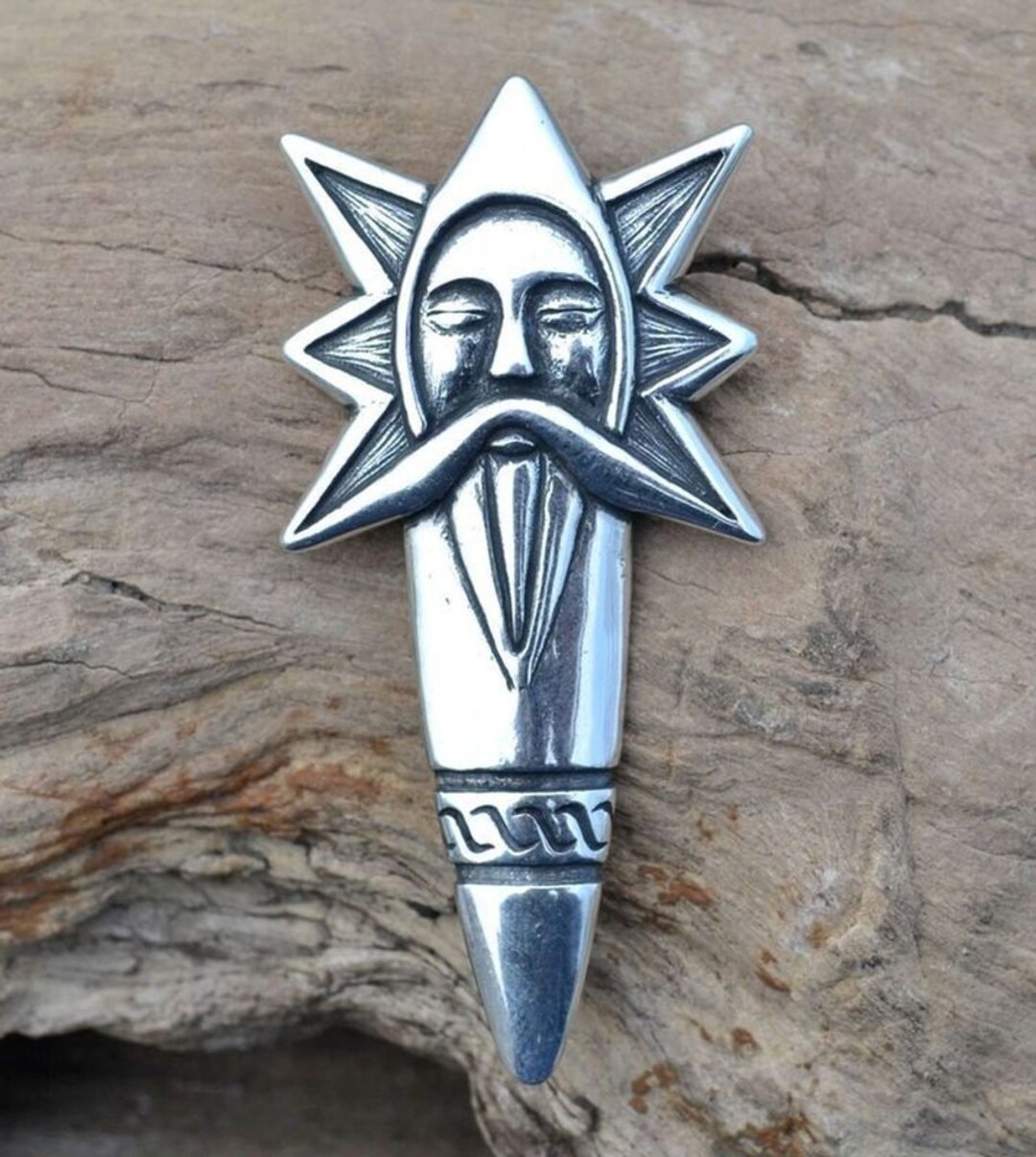 Perun Slavic Thunder God Pendant Silver 925 - Etsy