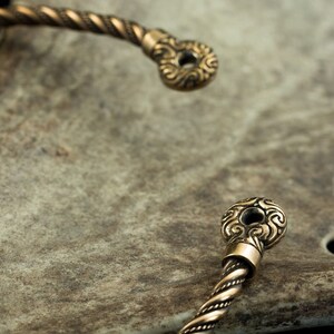 Celtic Chieftain Bronze Torc Necklace Handcrafted - Etsy