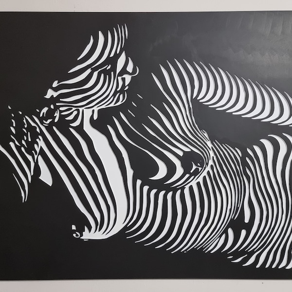 Optical Illusion Wall Art - Etsy