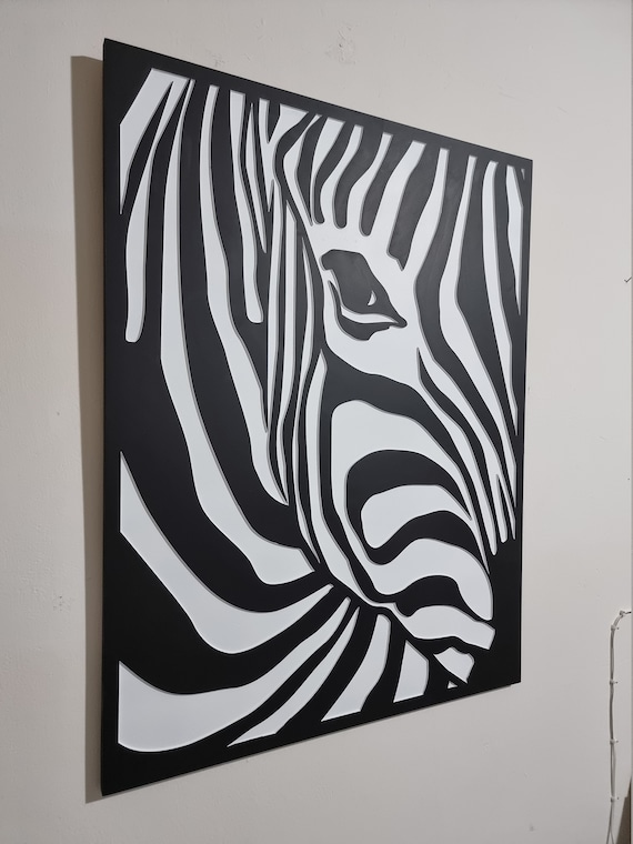 Op Art Victor Vasarely Zebra
