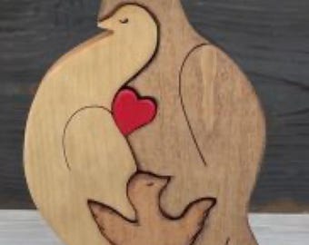 PDF Bandsaw Pigeon Template – Cute DIY Woodworking Pattern for Scroll ...