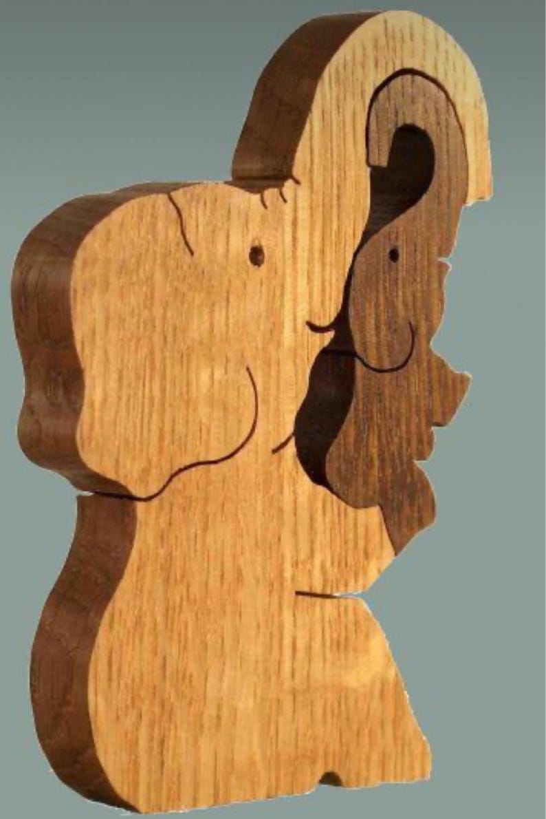 Elephant Bandsaw Template: DIY Woodworking Pattern (PDF) - Etsy