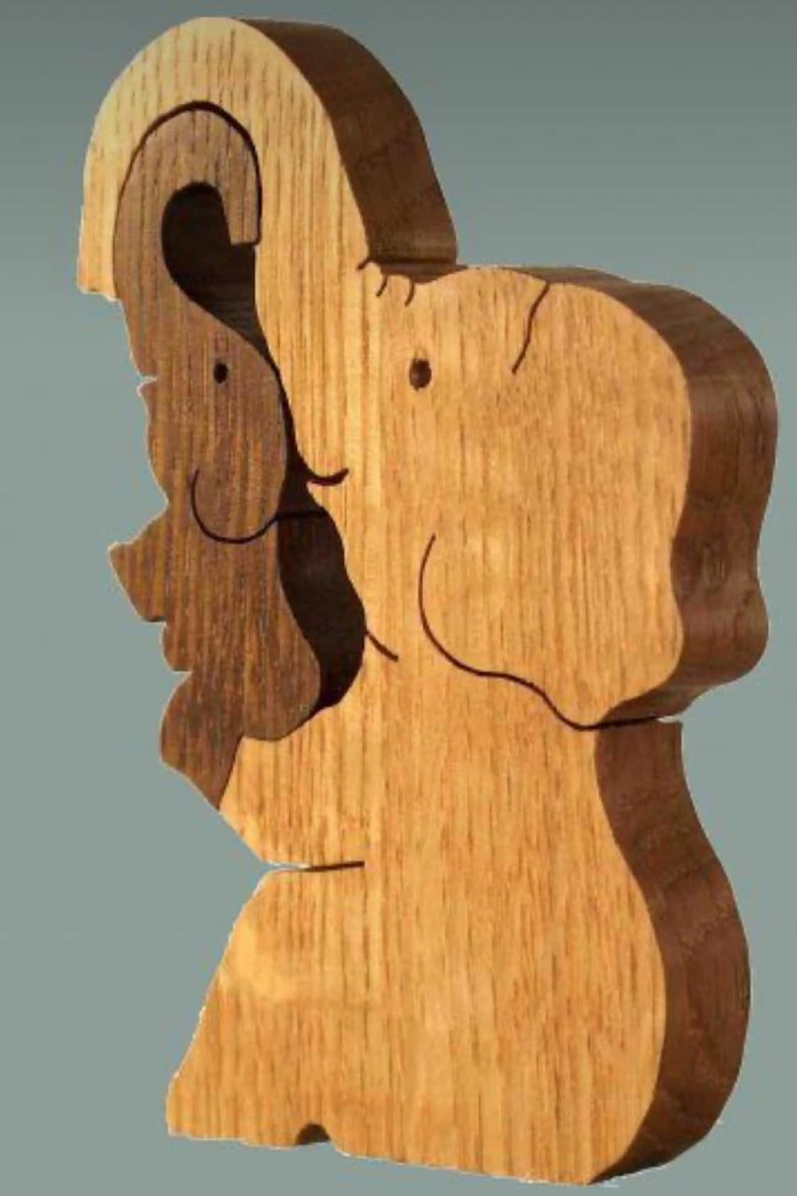 Elephant Bandsaw Template: DIY Woodworking Pattern (PDF) - Etsy