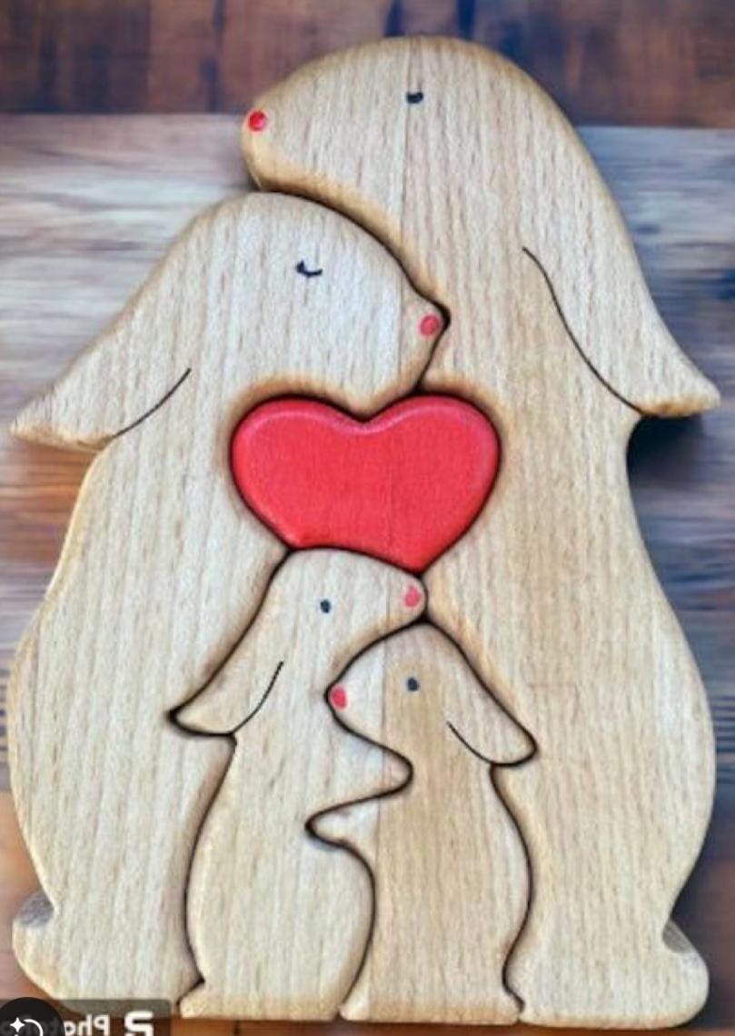 PDF Bandsaw Bunnies Template – Cute DIY Woodworking Pattern for Scroll ...