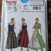 Octoberfest Dress Costume/ Dirndl Pattern/ Burda 7870/ Bavarian Folk Dress - Etsy