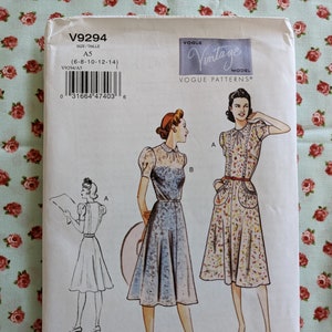 Vogue Vintage Model Pattern #V9294 - Etsy