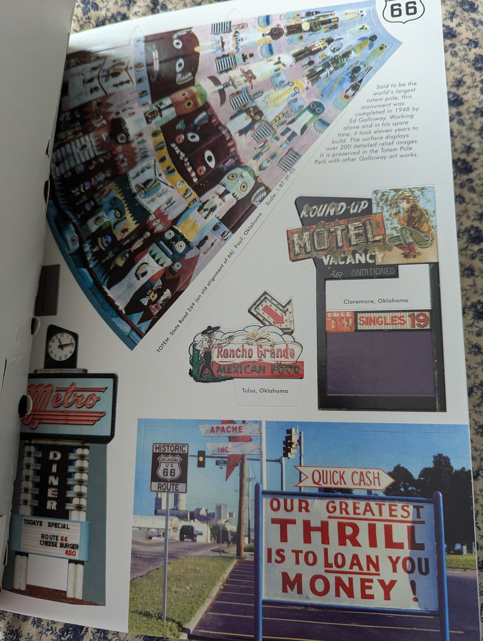 Route 66 Souvenirs by Alan Rose/route 66 Model Kit/ Americana Diarama ...