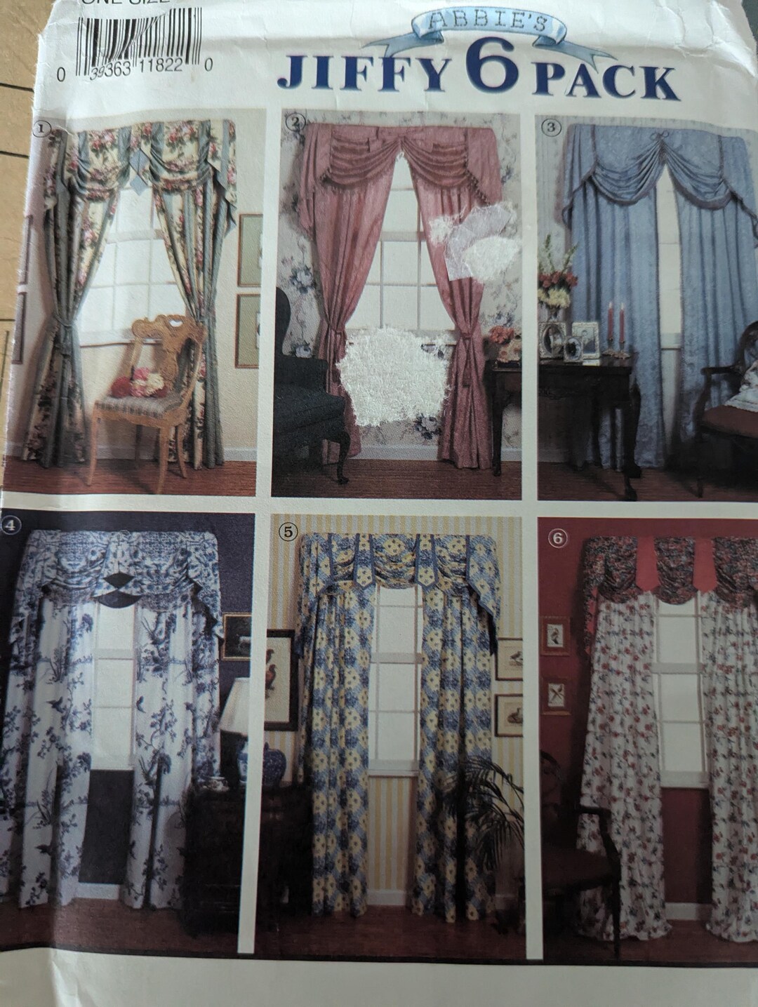 Simplicity 7550/ Simplicity House Pattern/ Victorian Drapery Sewing ...