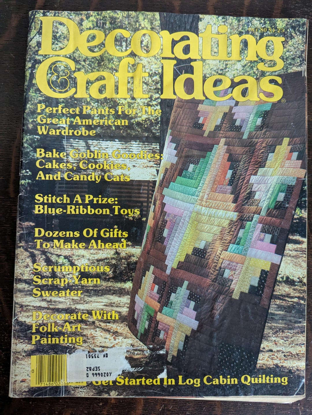 Decorating Craft Ideas Magazine From October 1980/vintage Craft ...