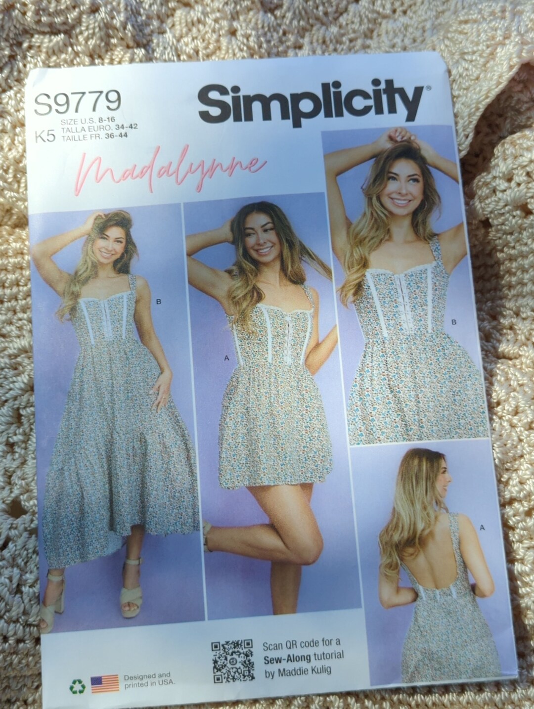 Simplicity 9779 / S9779 / Gunne Sax Style Dress New Pattern/ Simplicity ...