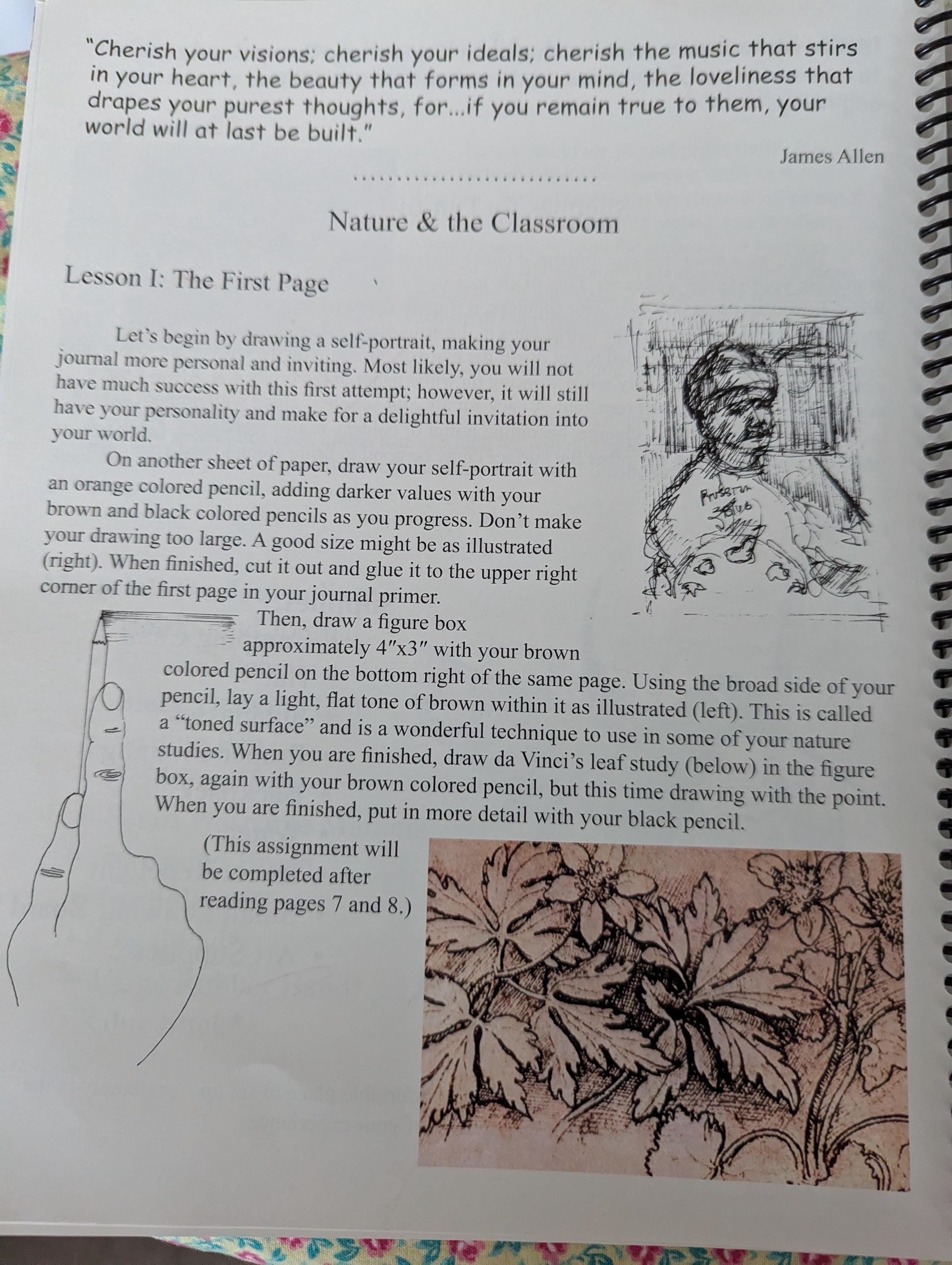 Nature Drawing & Journaling by Barry Stebbing/ Lessons for Journaling ...