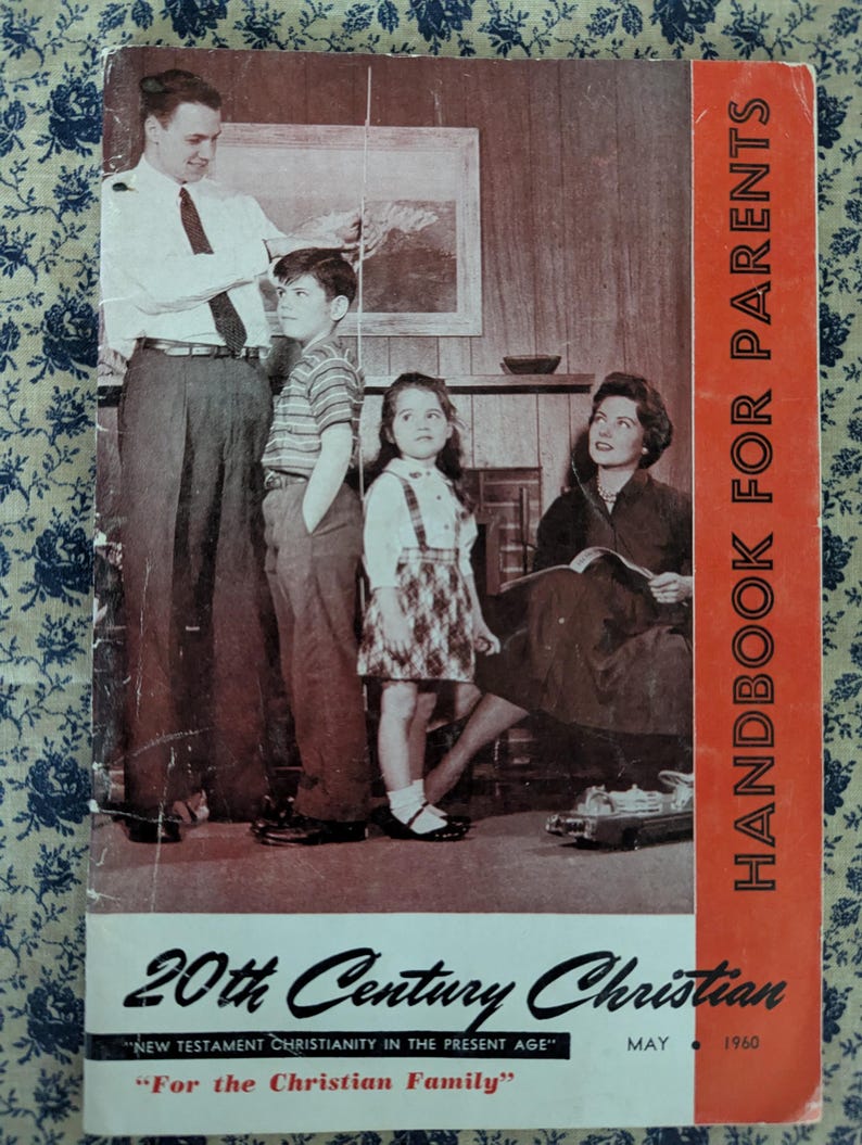 Handbook for Parents From 1960/ Traditional Child Rearing Handbook ...