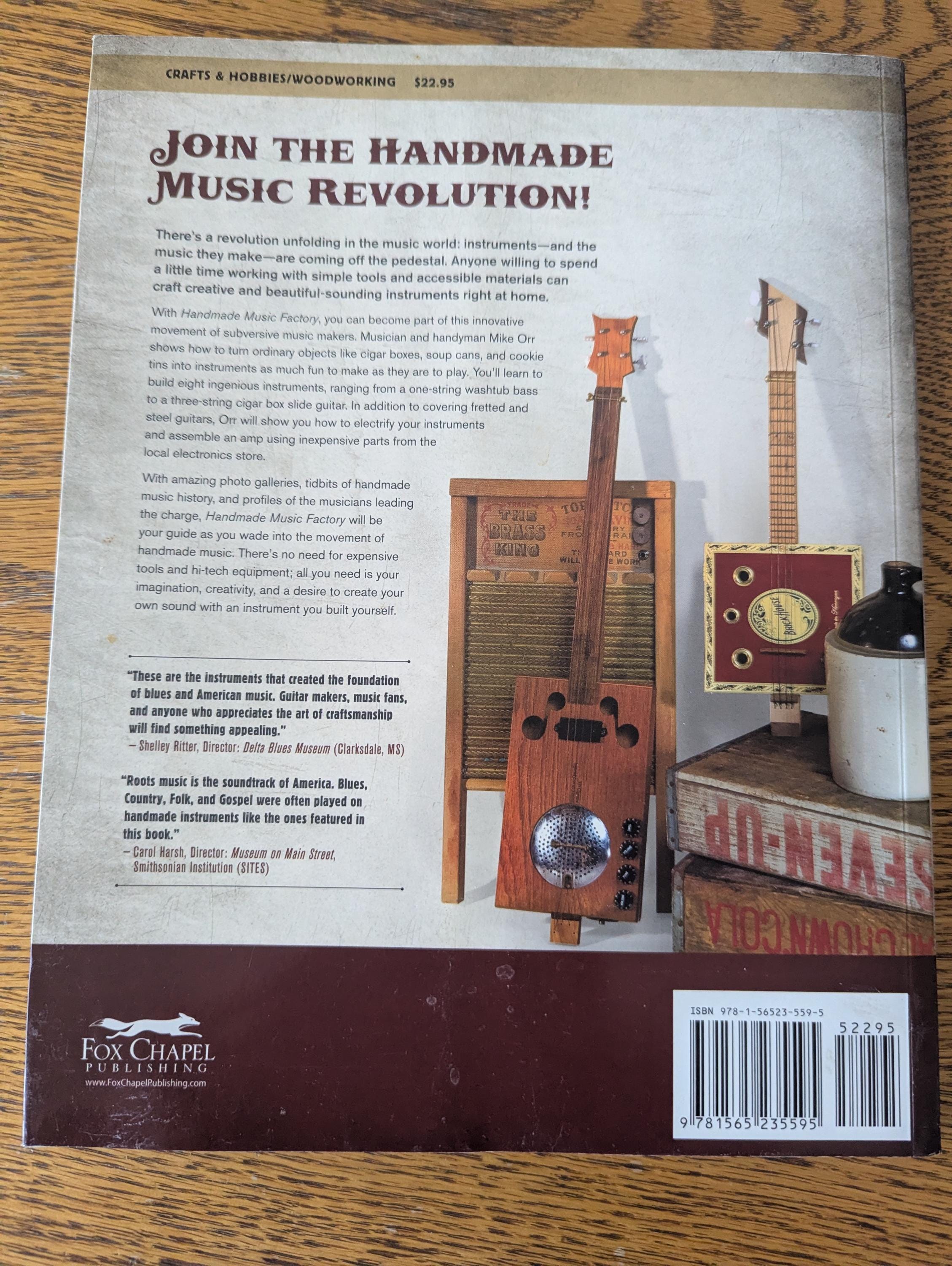 Handmade Music Factory Guide to Making Your Own Musical Instruments ...