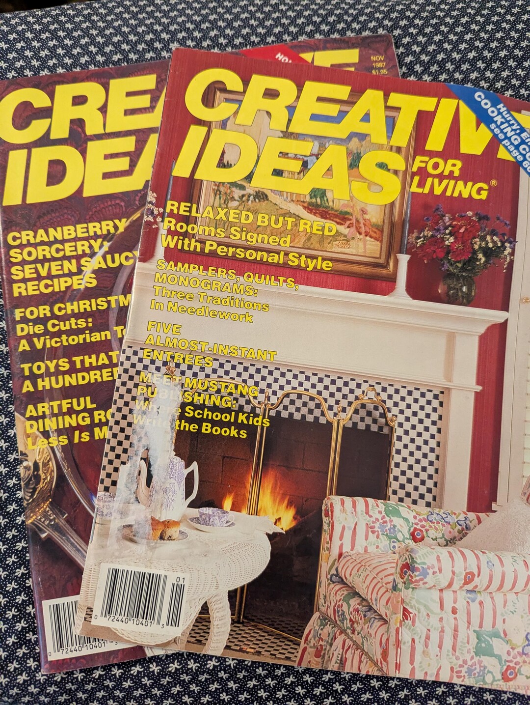 Two Creative Ideas for Living Magazines / Vintage Decorating Magazines ...