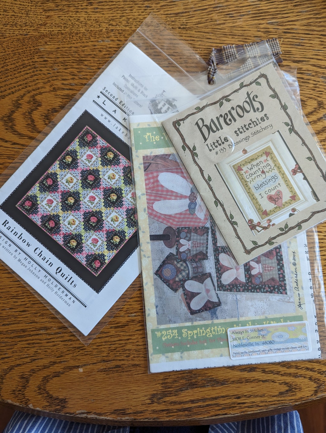 Set of Three Country Craft Patterns / 1990s Craft Patterns - Etsy