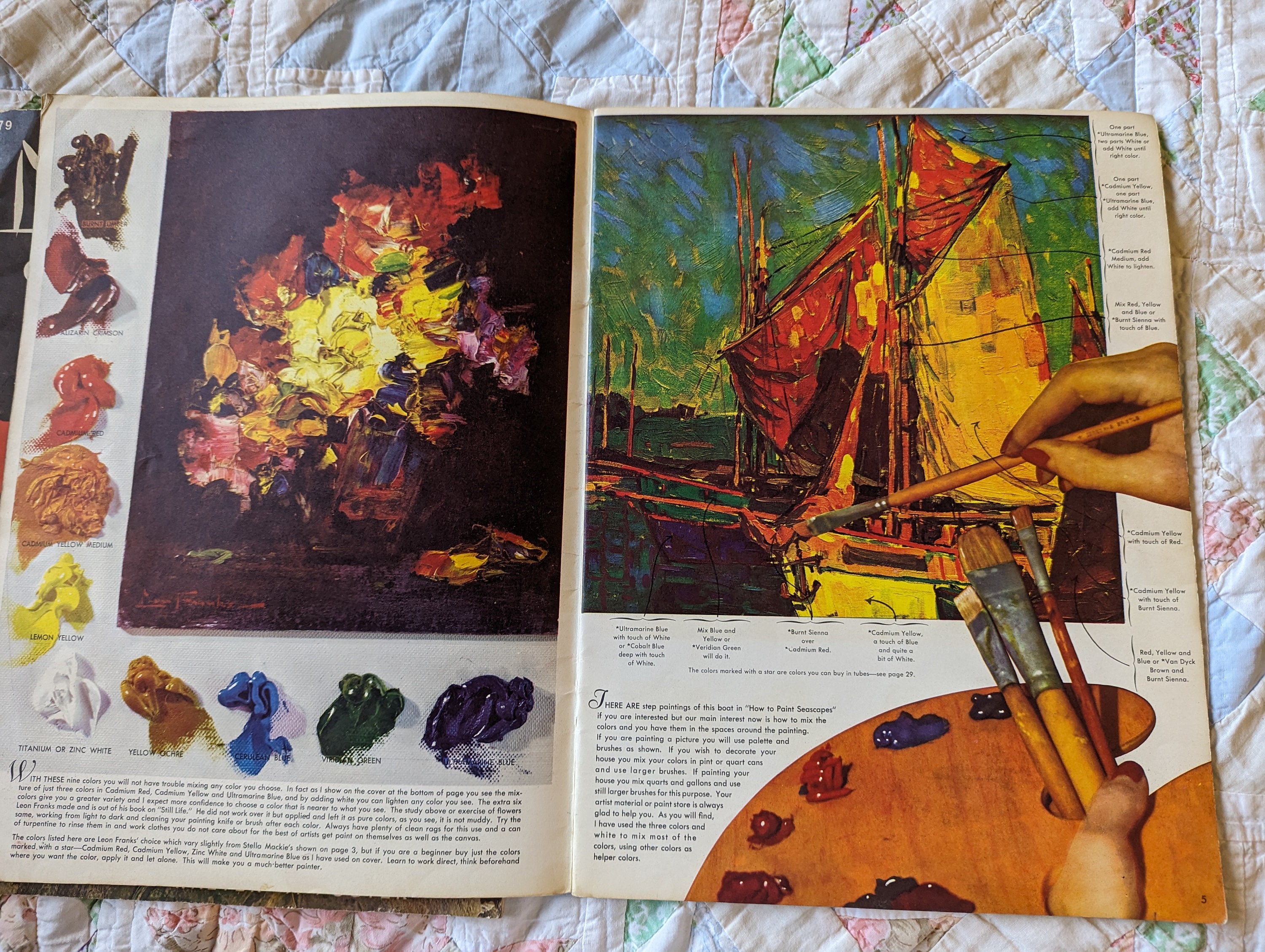 Walter Foster Art Book / How to Mix Colors/ Vintage Art Book - Etsy
