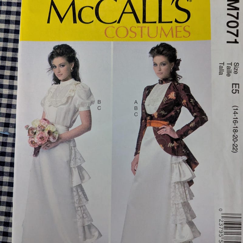 Bustle Dress Pattern - Etsy