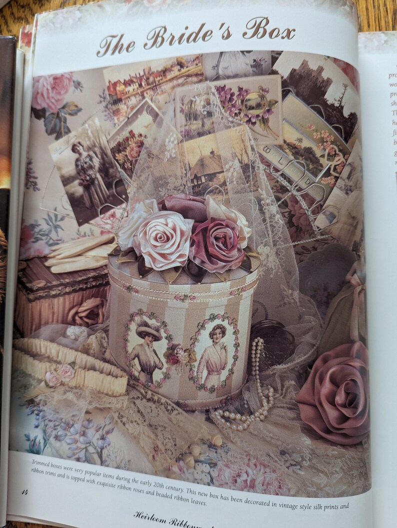 Heirloom Ribbonwork by Helen Gibb / Vintage Craftbook / Early - Etsy