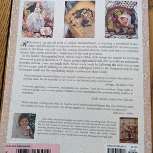Heirloom Ribbonwork by Helen Gibb / Vintage Craftbook / Early 2000s ...