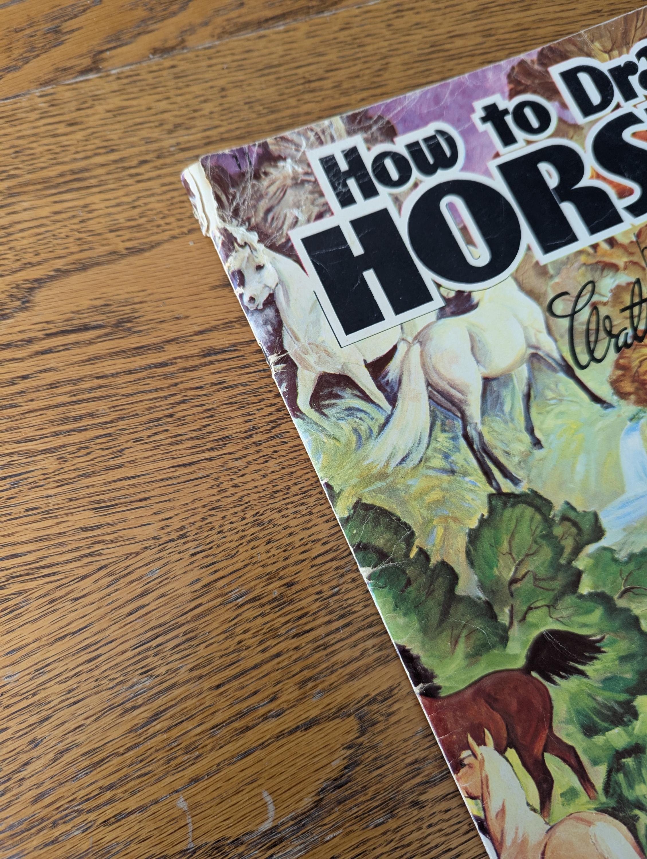 Walter Foster Art Book / How to Draw Horses/ Vintage Art Book - Etsy