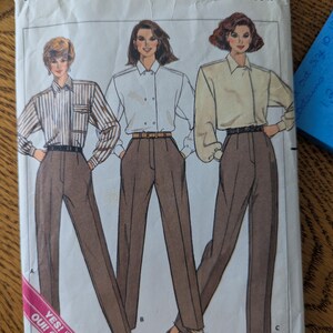 Butterick 3474/ Vintage Butterick Pattern From 1985/ Pants Pattern Size ...