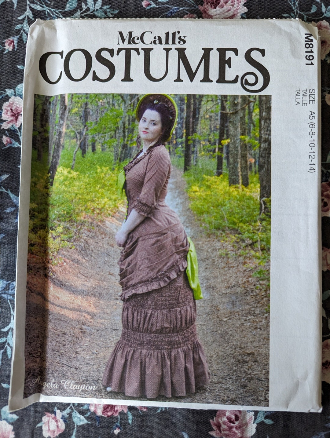 Mccall's 8191/ M8191/ Bustle Skirt Pattern/ Historical Skirt Pattern - Etsy