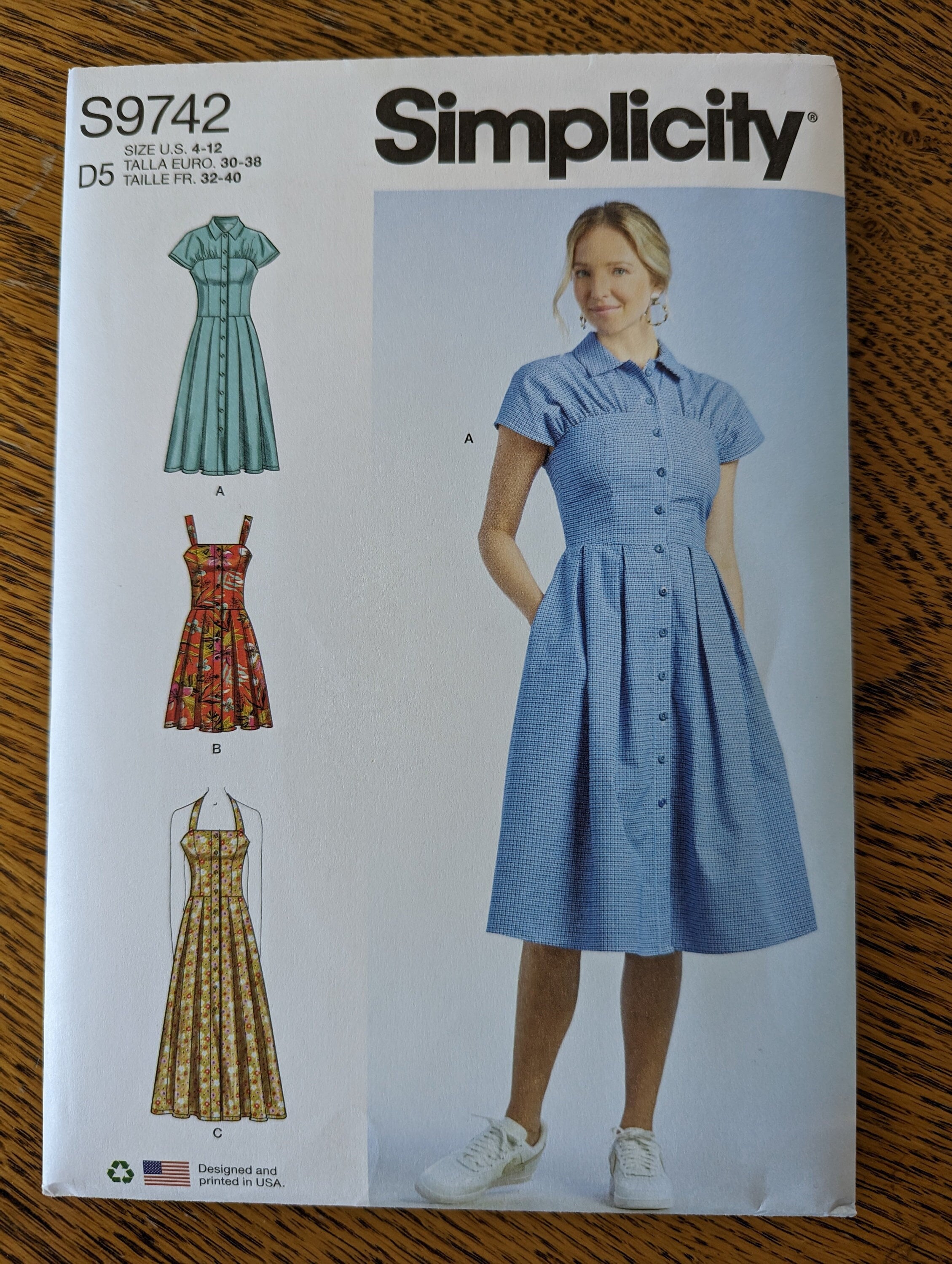 Simplicity 9742 / S9742 / Cottage Core Dress Pattern / Modest Dress ...