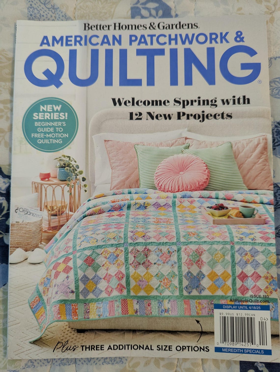 Quilting Magazines Set of Three / American Patchwork & Quilting ...