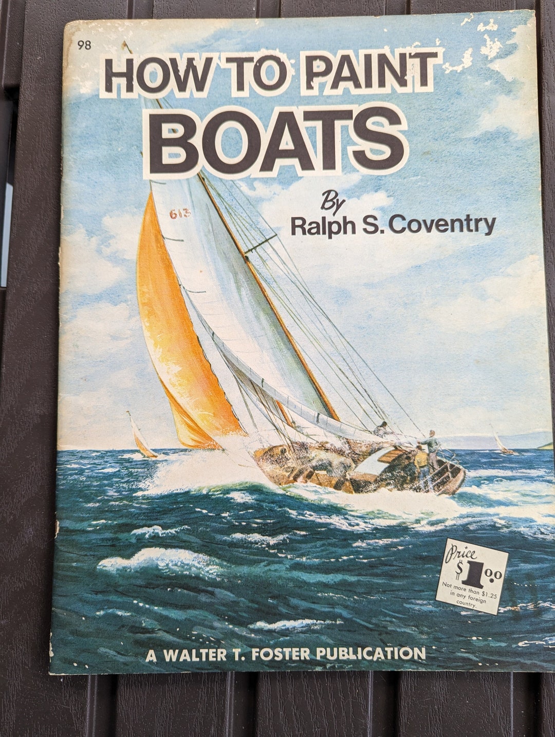 Walter Foster Art Book/ How to Paint Boats by Ralph S Coventry/ Retro ...