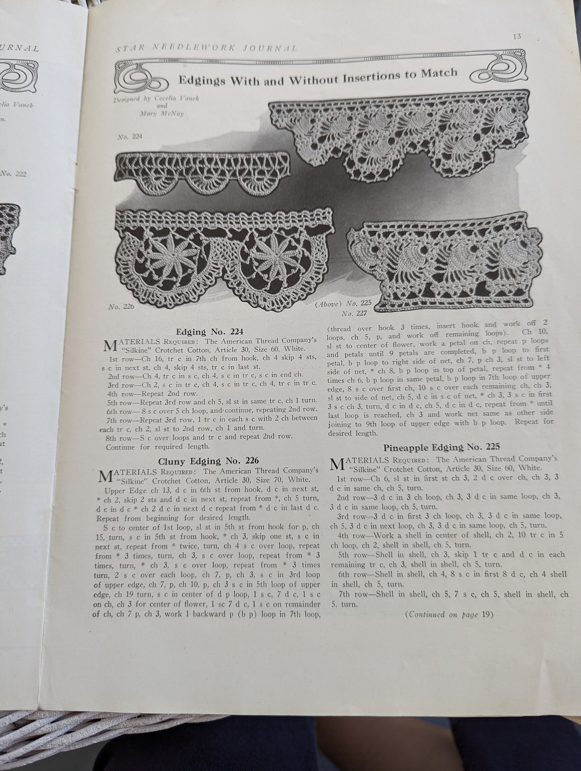 100 Year Old Needle Work Book/century Old Craft Book/ Star Needle Work ...