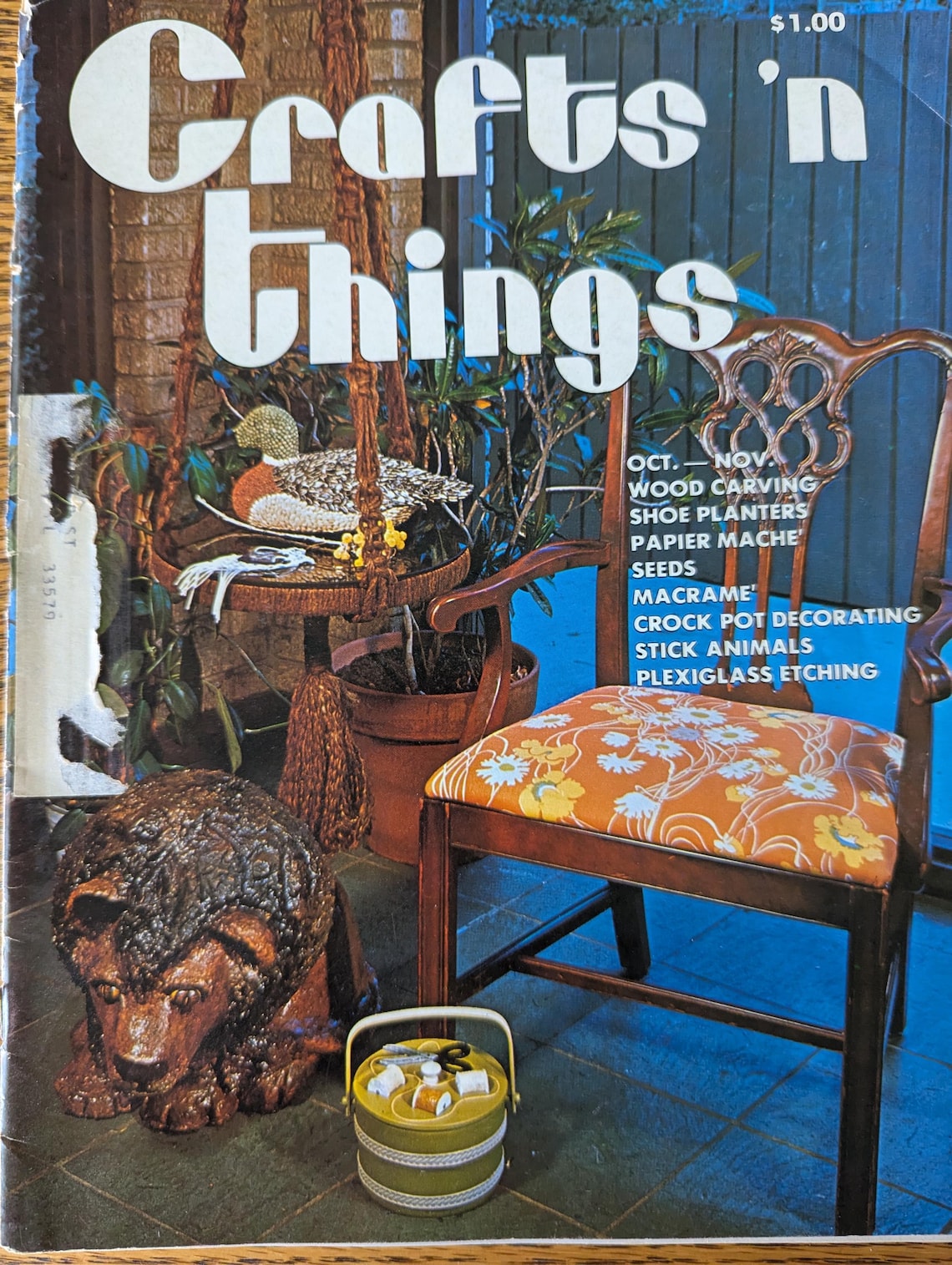 Set of Six Crafts N Things Magazine/ Craft and Sewing Magazines/ Retro ...