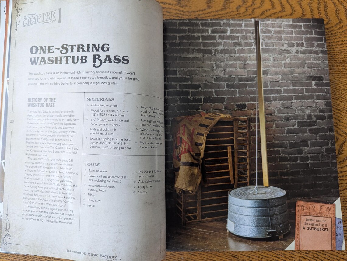 Handmade Music Factory Guide to Making Your Own Musical Instruments ...