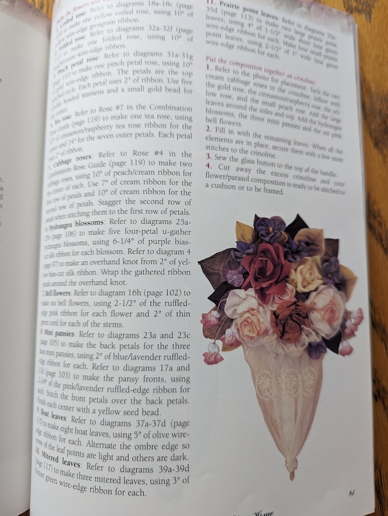 Heirloom Ribbonwork by Helen Gibb / Vintage Craftbook / Early - Etsy