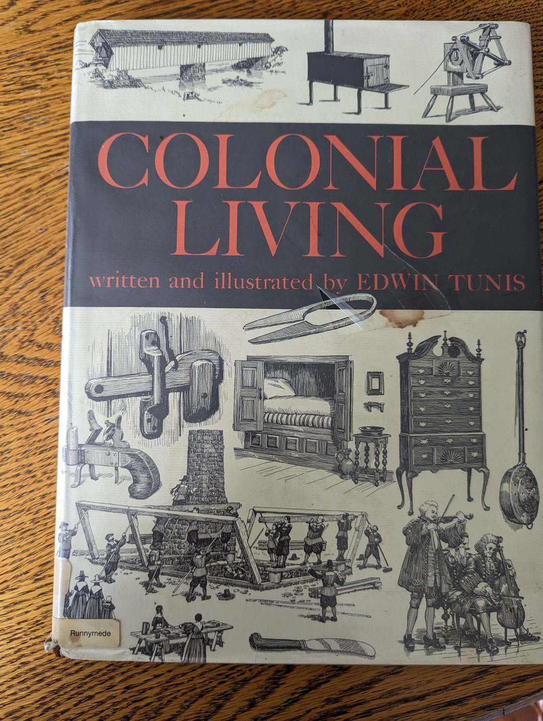 Colonial Living by Edwin Tunis/ Daily Life in the Colonies/colonial How ...