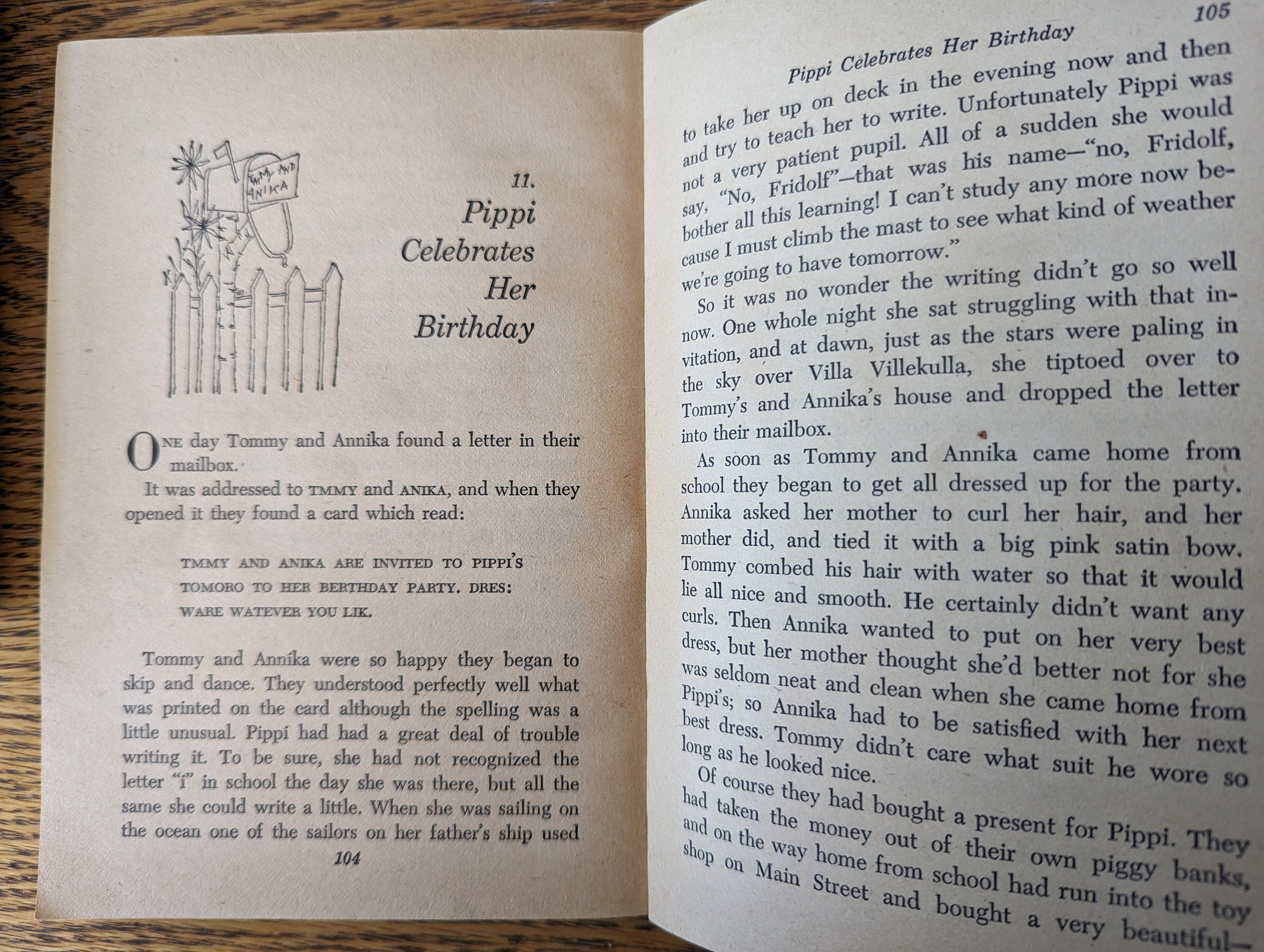 Pippi Longstocking Paper Back Book/ Vintage Pippi Book / Scholastic ...