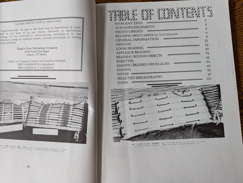 The Techniques of North American Indian Beadwork by Monte Smith/ Native ...