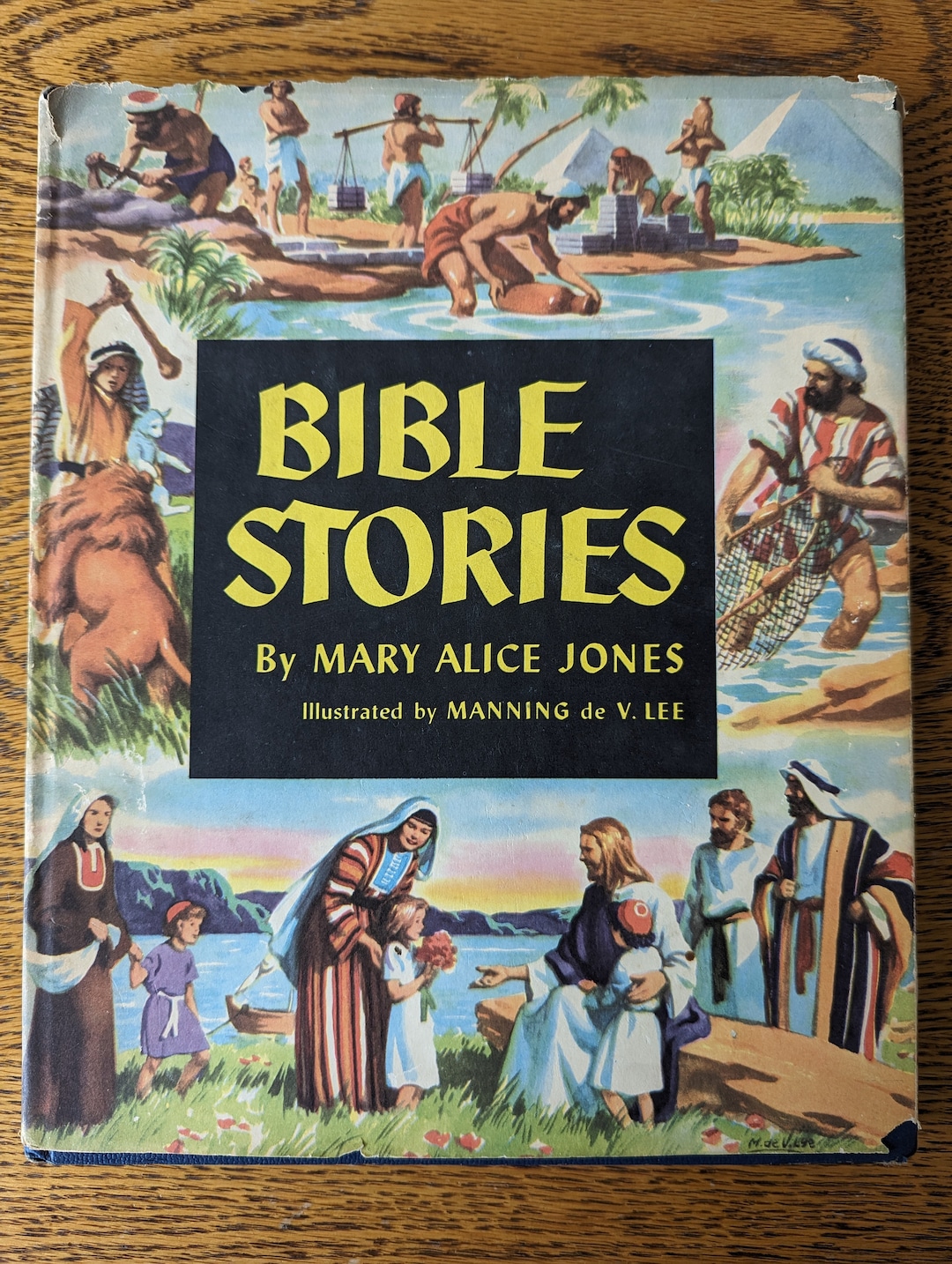 Vintage Bible Story Book/ Bible Story Book From 1950s/ Bible Stories by ...