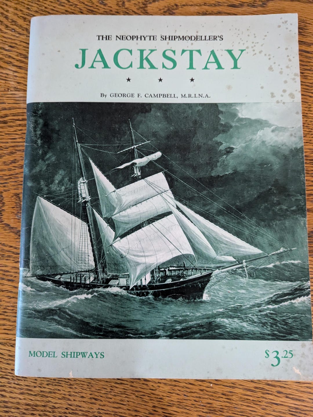 Model Ship Building Book/ Ship Modellers Jackstay/ Vintage Model Making ...