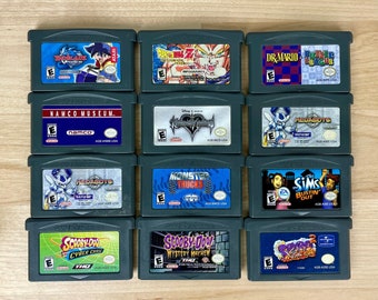 Nintendo Game Boy Advanced Sp Games Mario - Etsy