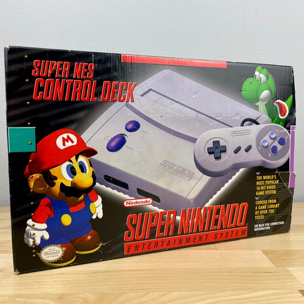 Super Nintendo Console - Etsy